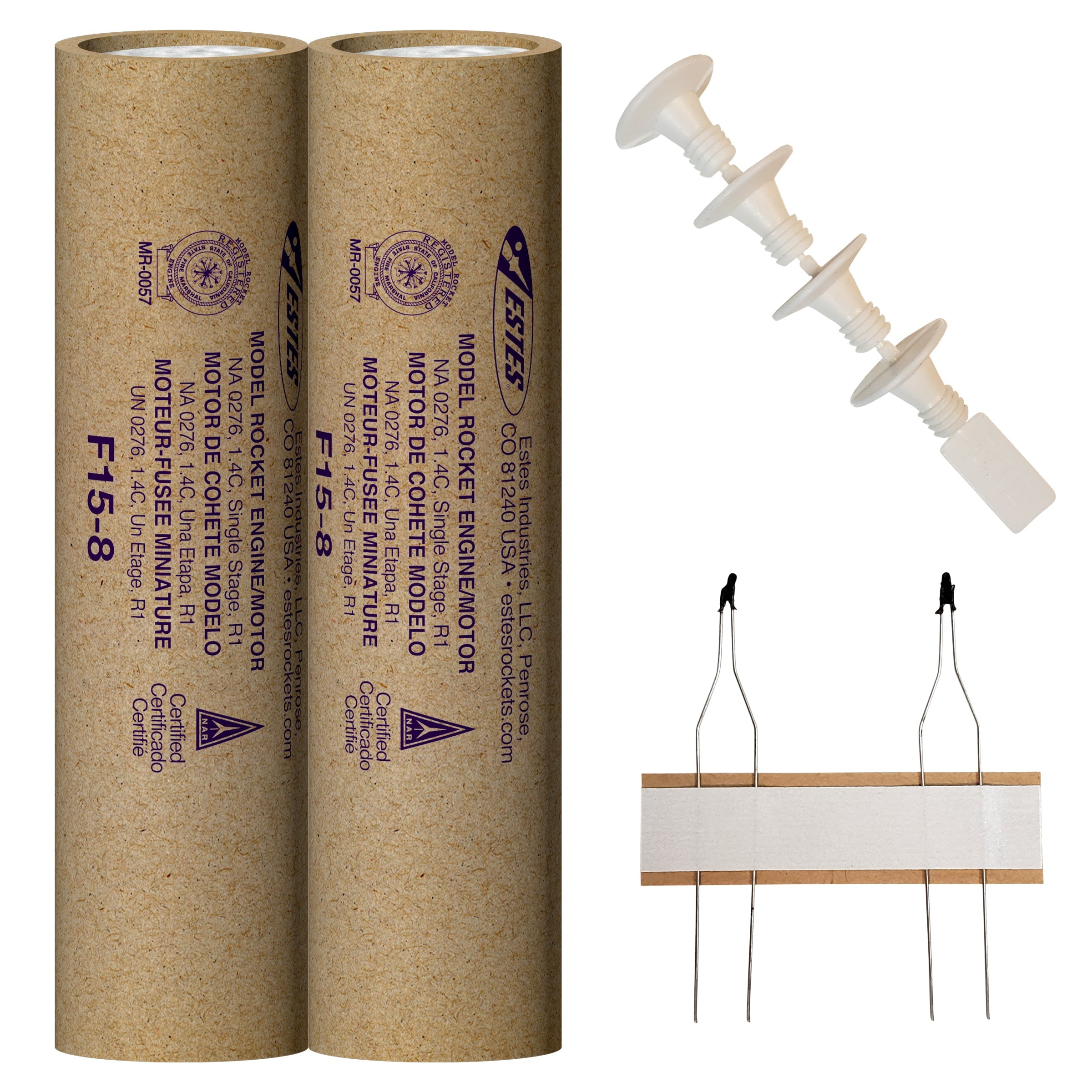 Estes F15-8 Model Rocket Engines, 29mm Diameter, 2 Engines with ...