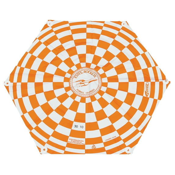 Estes Model Rocket Parachute + Preassembled 12-Inch Parachute + Printed ...