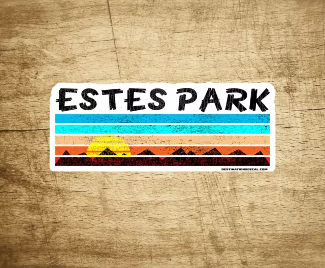 Estes Park Colorado Decal Sticker Laptop Car Bumper Water Bottle Phone ...