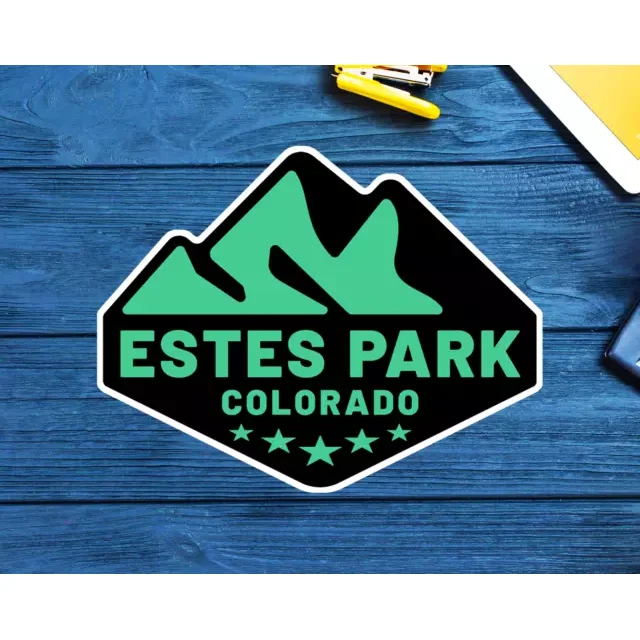 Estes Park Rocky Mountain National Park Sticker Decal Colorado Phone ...