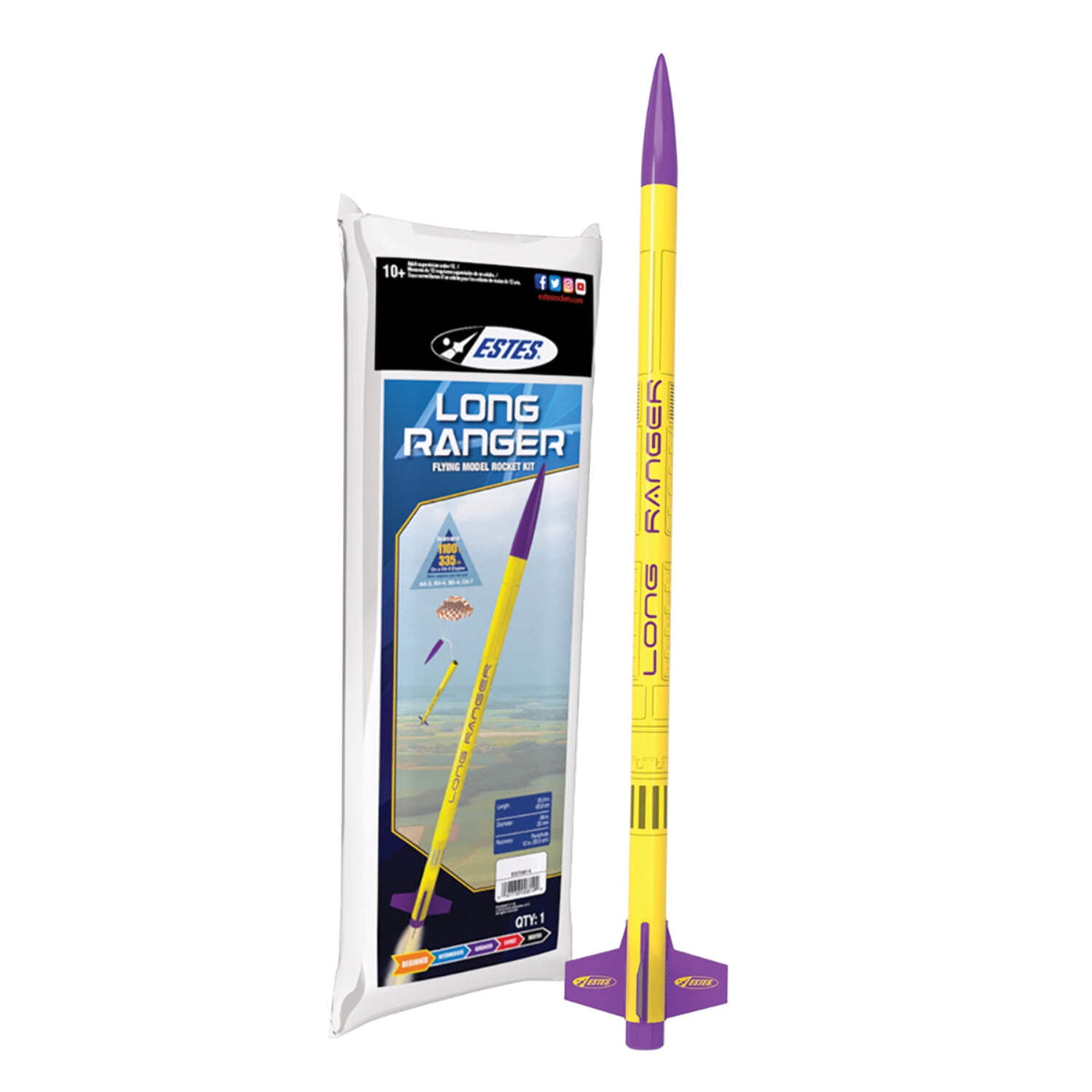 Estes Rockets 000814 Long Ranger - Walmart.com