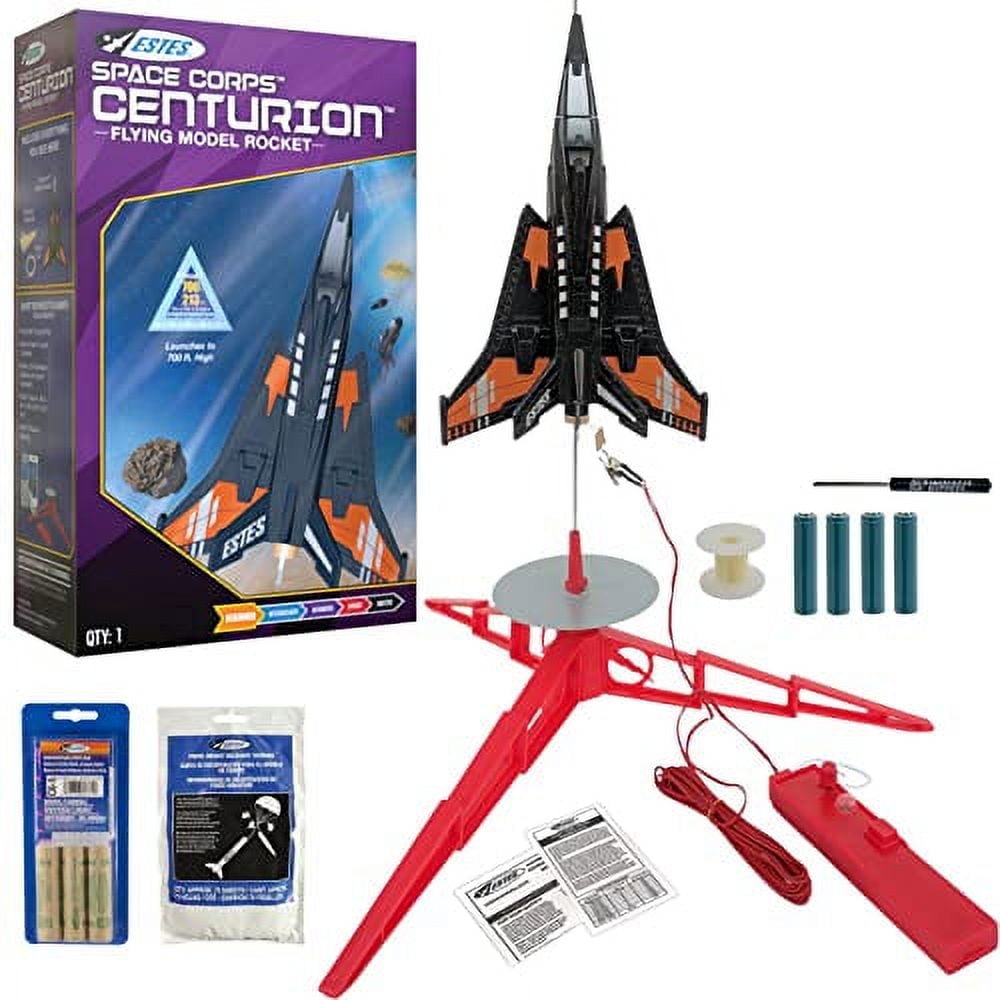 Estes Space Corps Centurion Model Rocket Starter Set - Includes Rocket ...