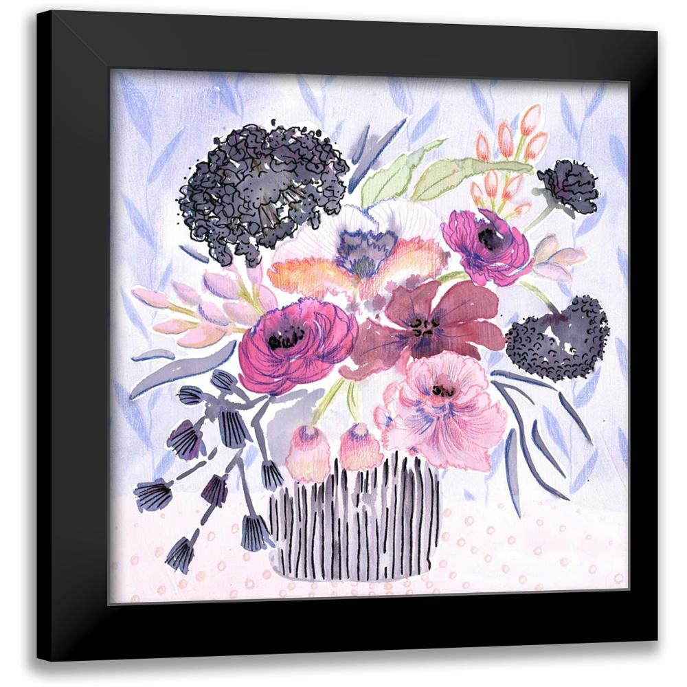 Esther Bley Designs 12x12 Black Modern Framed Museum Art Print Titled ...