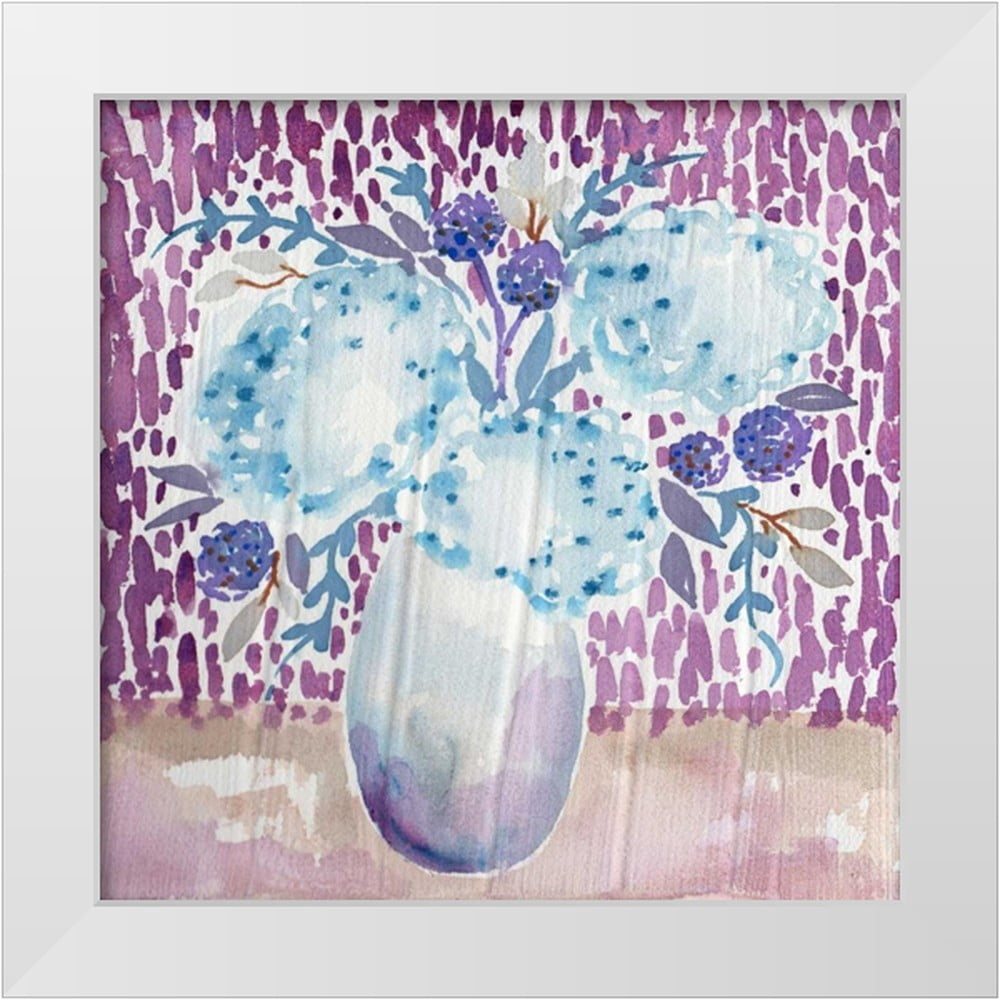 Esther Bley Designs 12x12 White Modern Wood Framed Museum Art Print ...