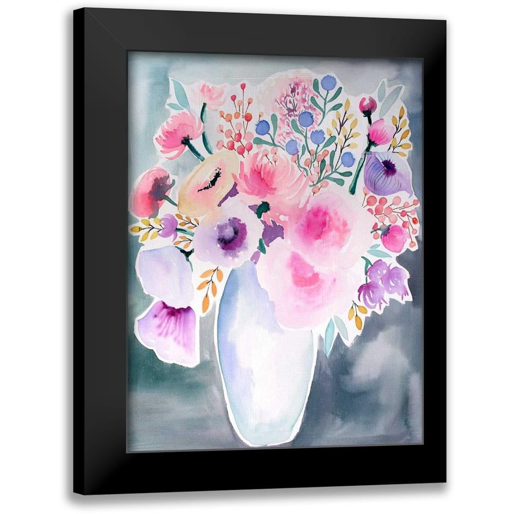 Esther Bley Designs 12x14 Black Modern Framed Museum Art Print Titled ...