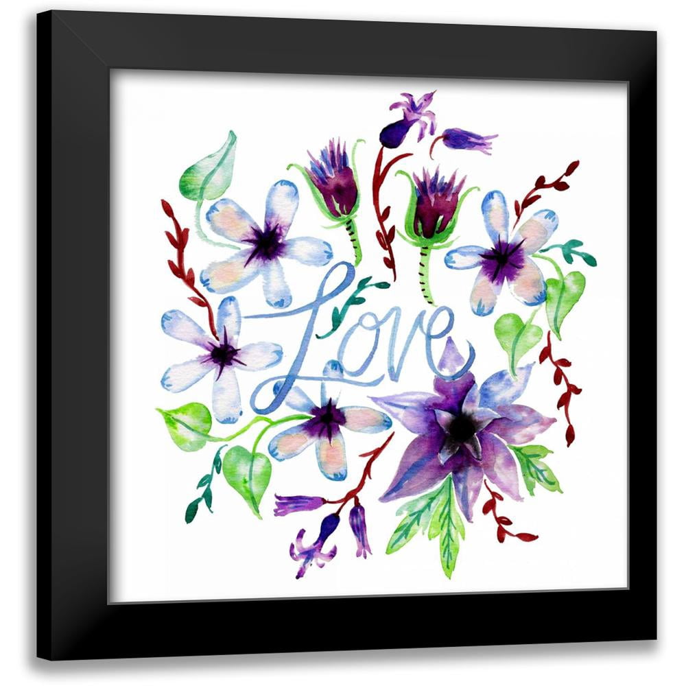 Esther Bley Designs 15x15 Black Modern Framed Museum Art Print Titled ...