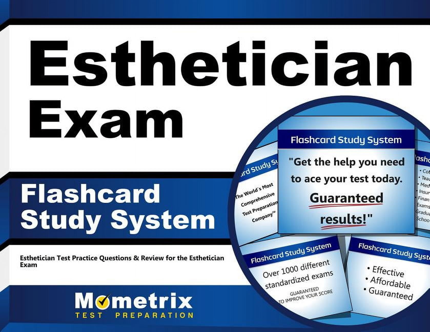 Esthetician Exam Flashcard Study System : Esthetician Test Practice ...