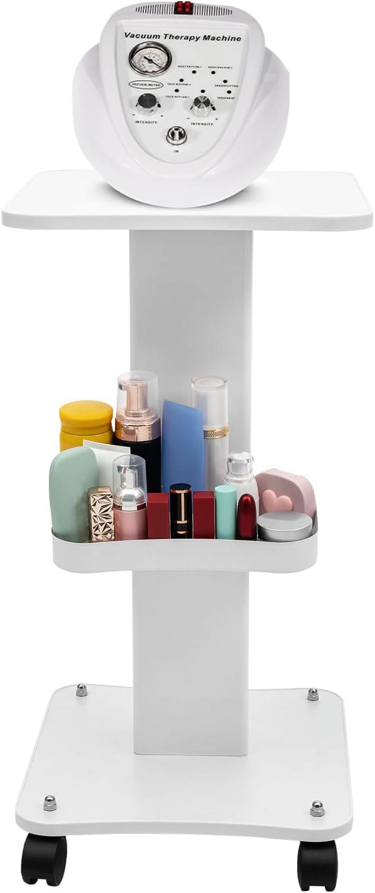 Esthetician Trolley Cart with Wheels, Aluminum Salon Spa Beauty Machine ...