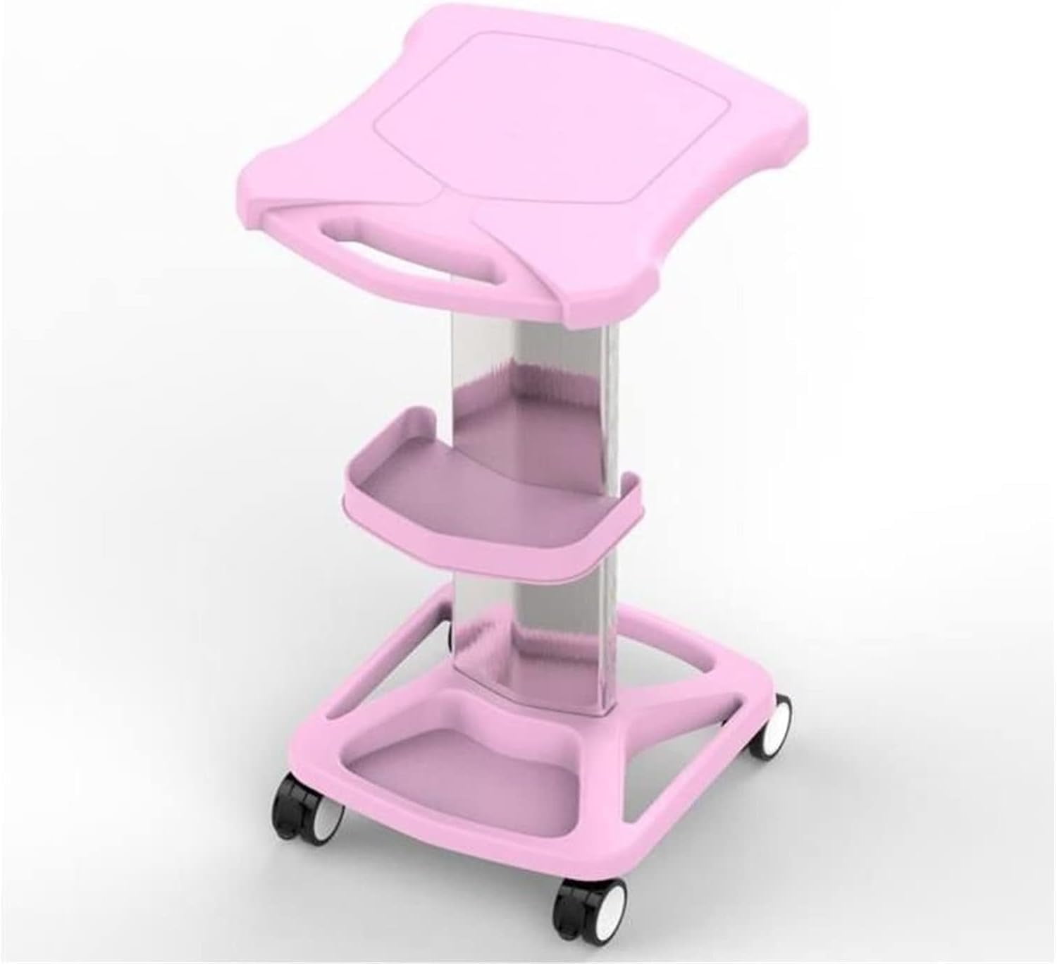 Esthetician Trolley Cart with Wheels, Aluminum Salon Spa Beauty Machine ...