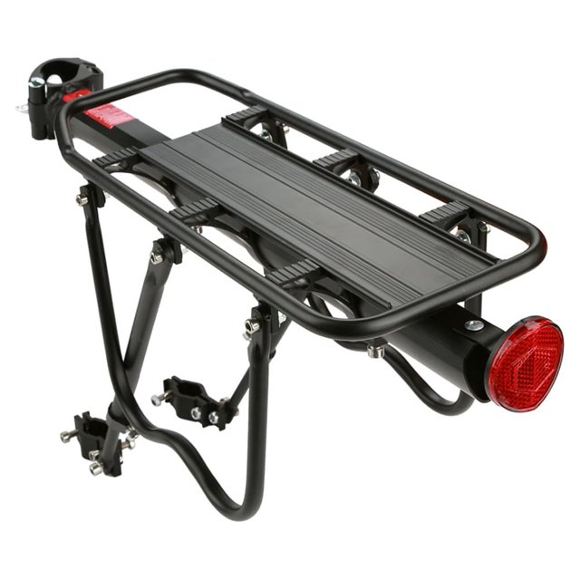 Estink Aluminum Mountain Bike Cargo Rack, Rear Carrier, Adjustable ...
