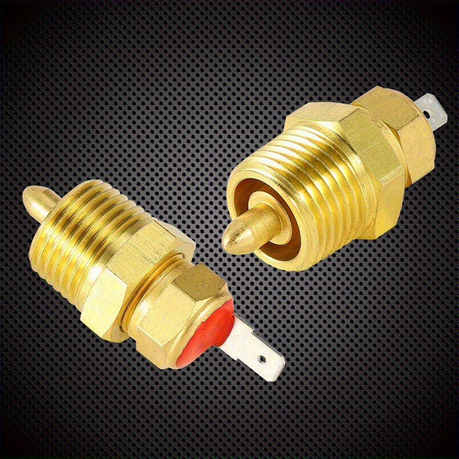 Estink Fan Thermostat Temperature Switch, Gold Aluminum 185 to 175 ...