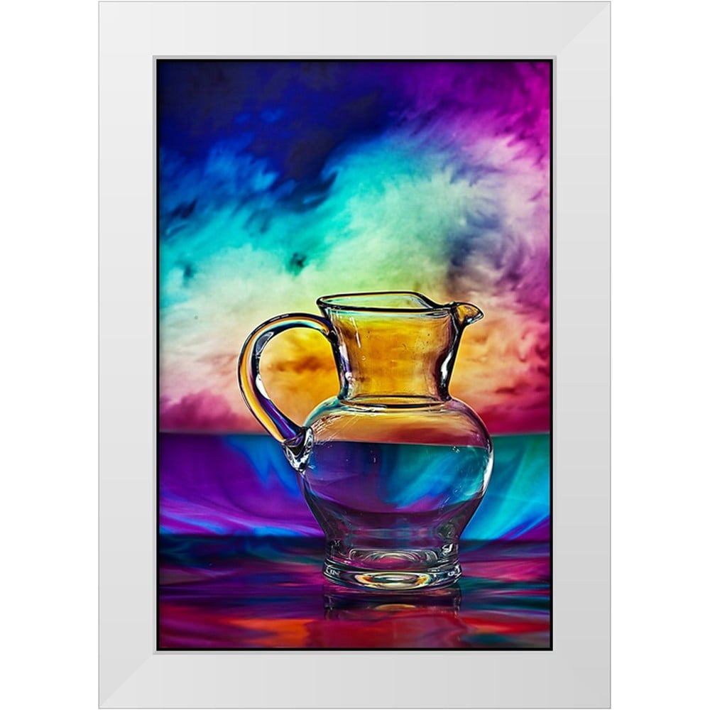 Esto, Darija 17x24 White Modern Wood Framed Museum Art Print Titled - a ...