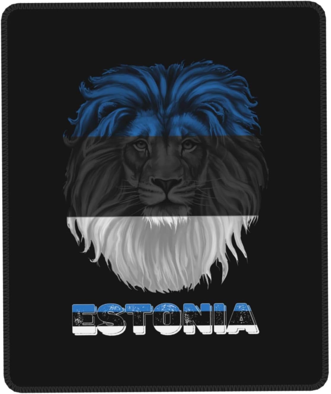Estonia Flag Map Mouse Pad 10 x 12 inch Mousepad Office Desk Mat for ...