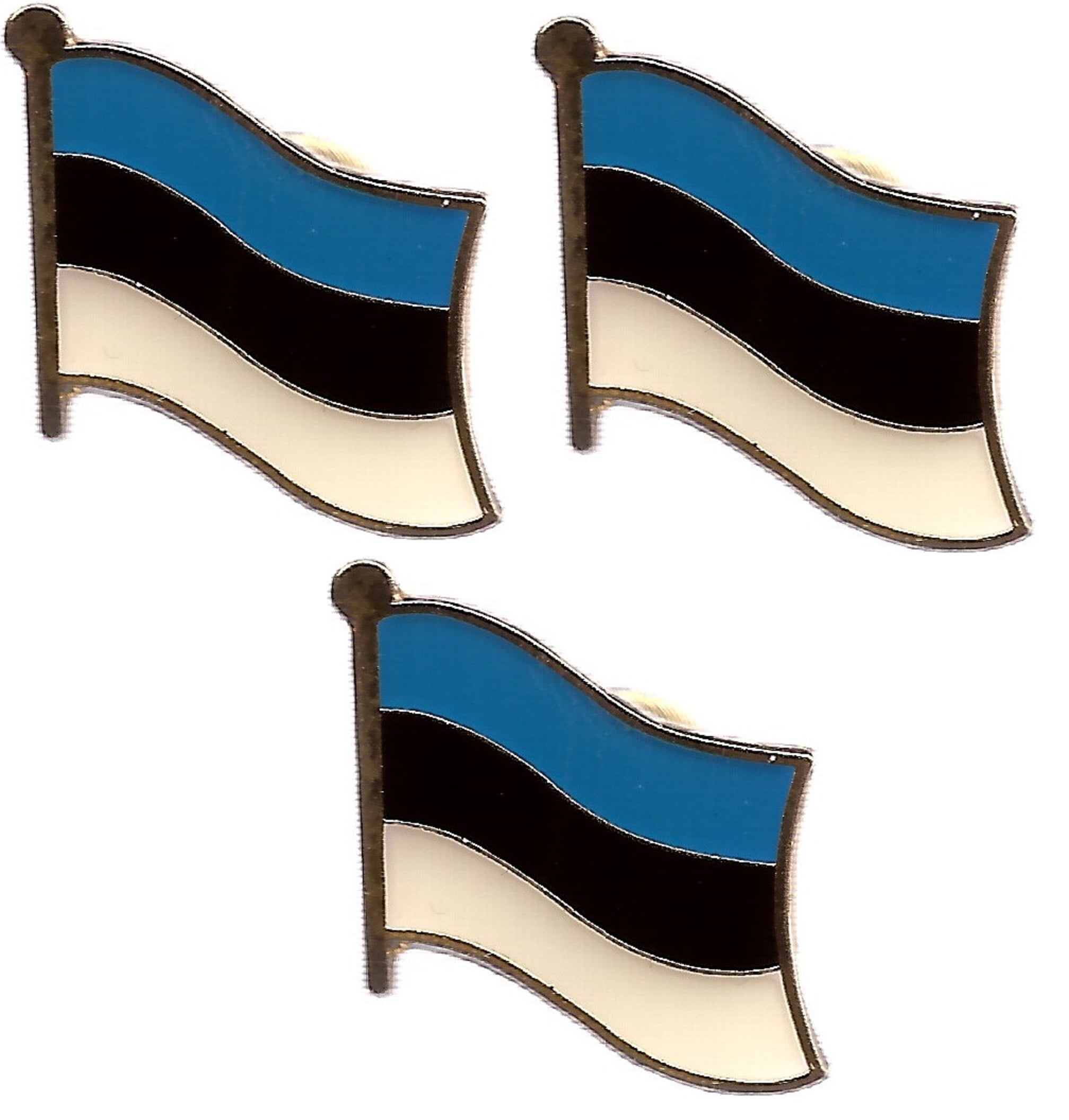 Estonia Single Flag Lapel Pins, Pack of 3 - Walmart.com