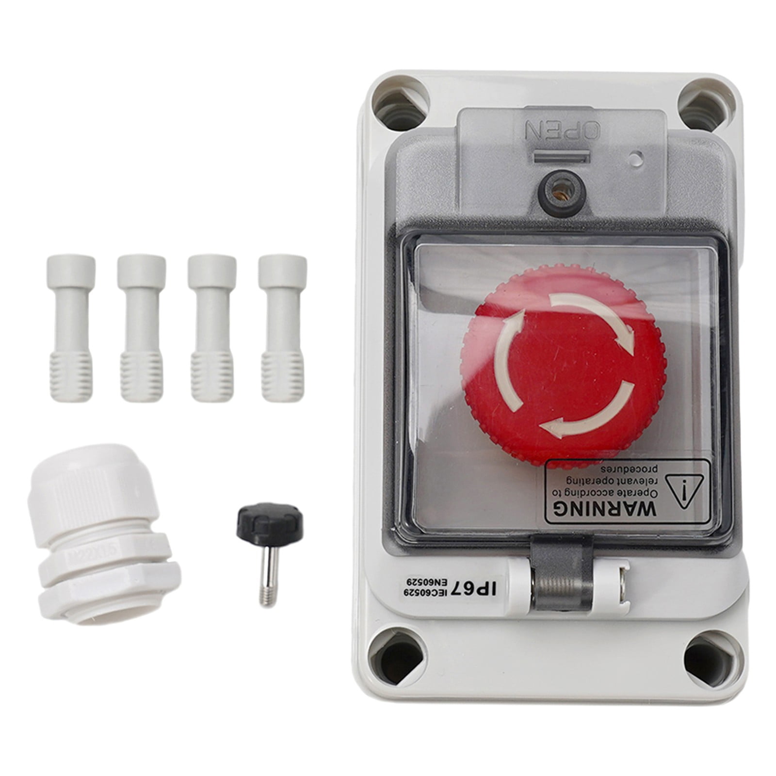 Estop Switches with Box e-Stop Box Stop Push Button Switch With Box ...