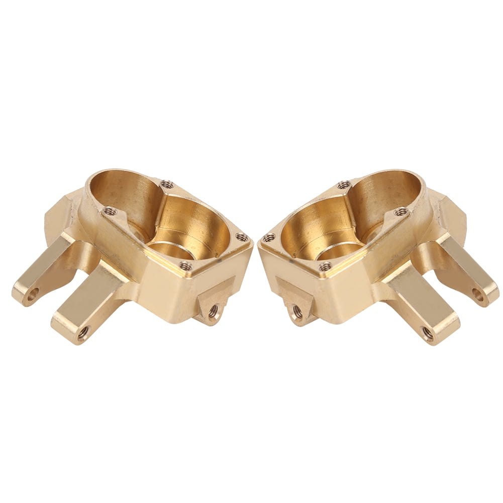 Estrela 1 Pair Brass Heavy Duty Steering Knuckle Fit for Axial Capra1.9 ...