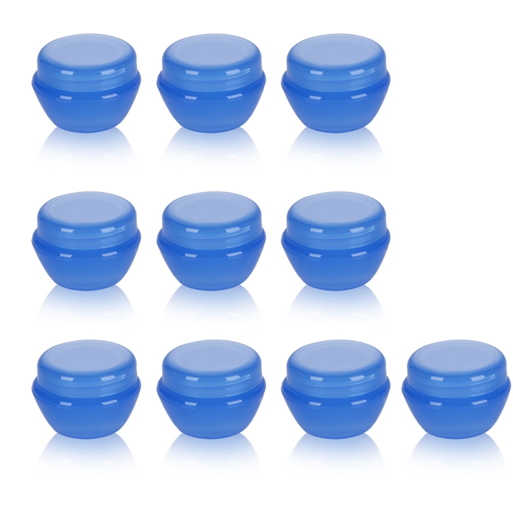 Estrela 10-piece Plastic Cream Bottles for Cosmetics Multi-Colored ...