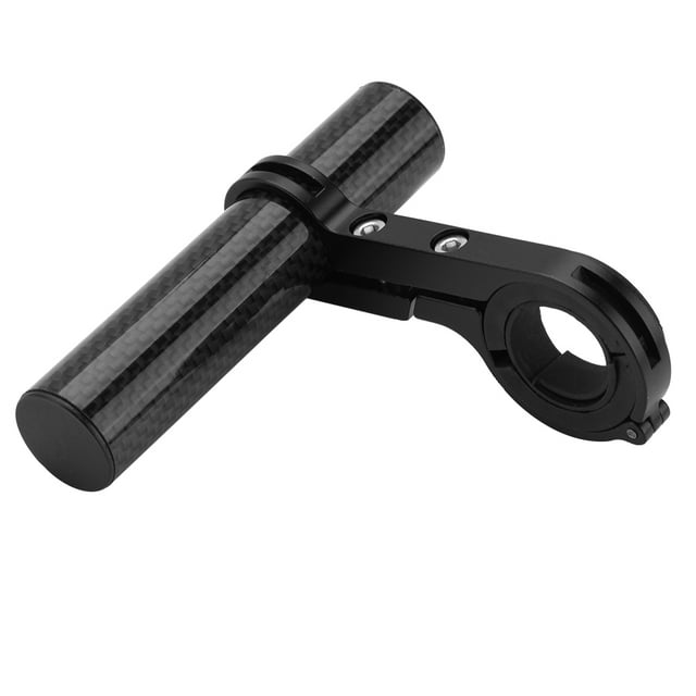 Estrela 10cm Carbon Fiber Tube Bicycle Handlebar Extension Lamp Holder ...
