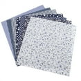 Estrela 7pcs 25*25cm Cotton Fabric DIY Assorted Squares Pre Cut Bedding ...