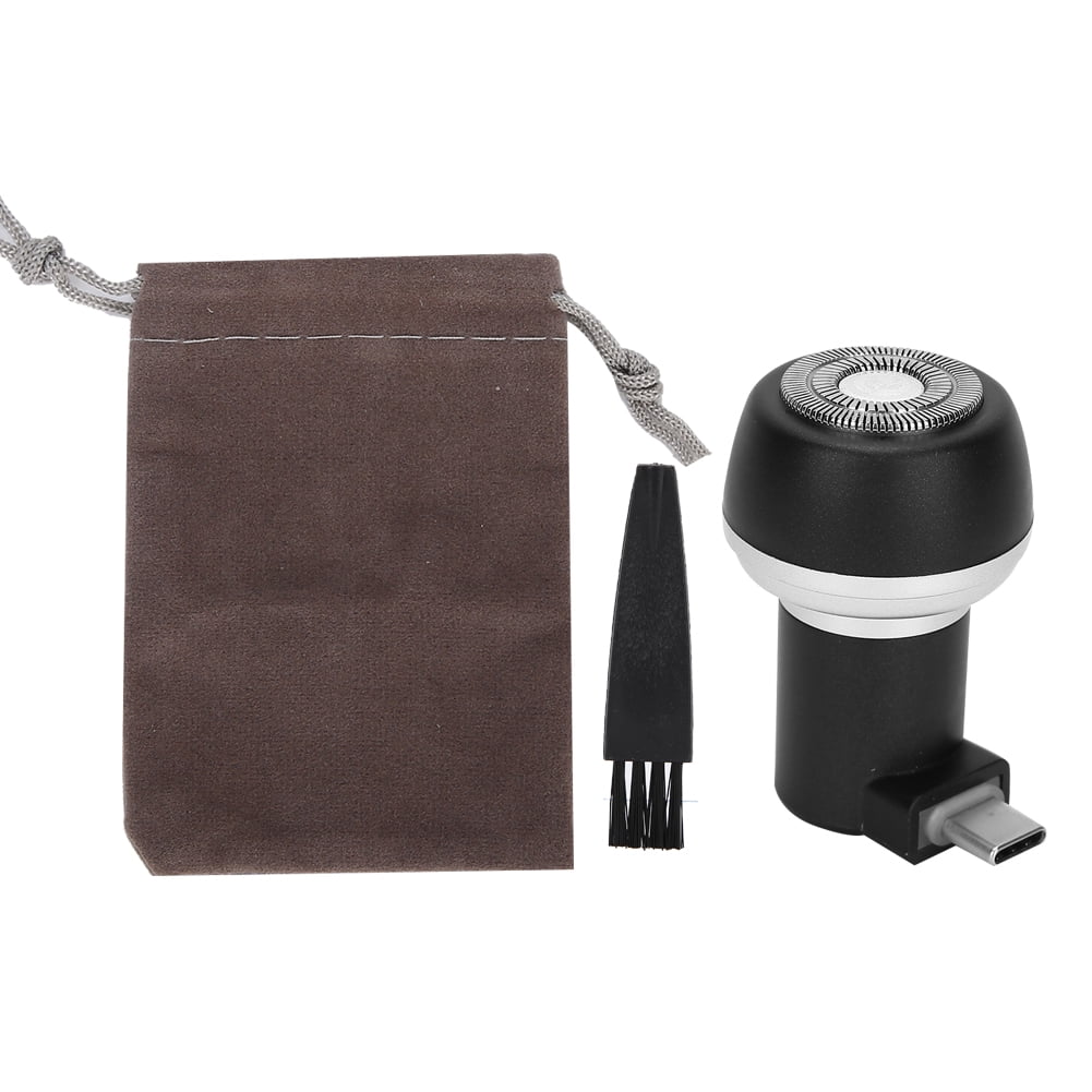 Magnet Adsorption Mobile Phone Electric Beard Shaver Portable Hair ...
