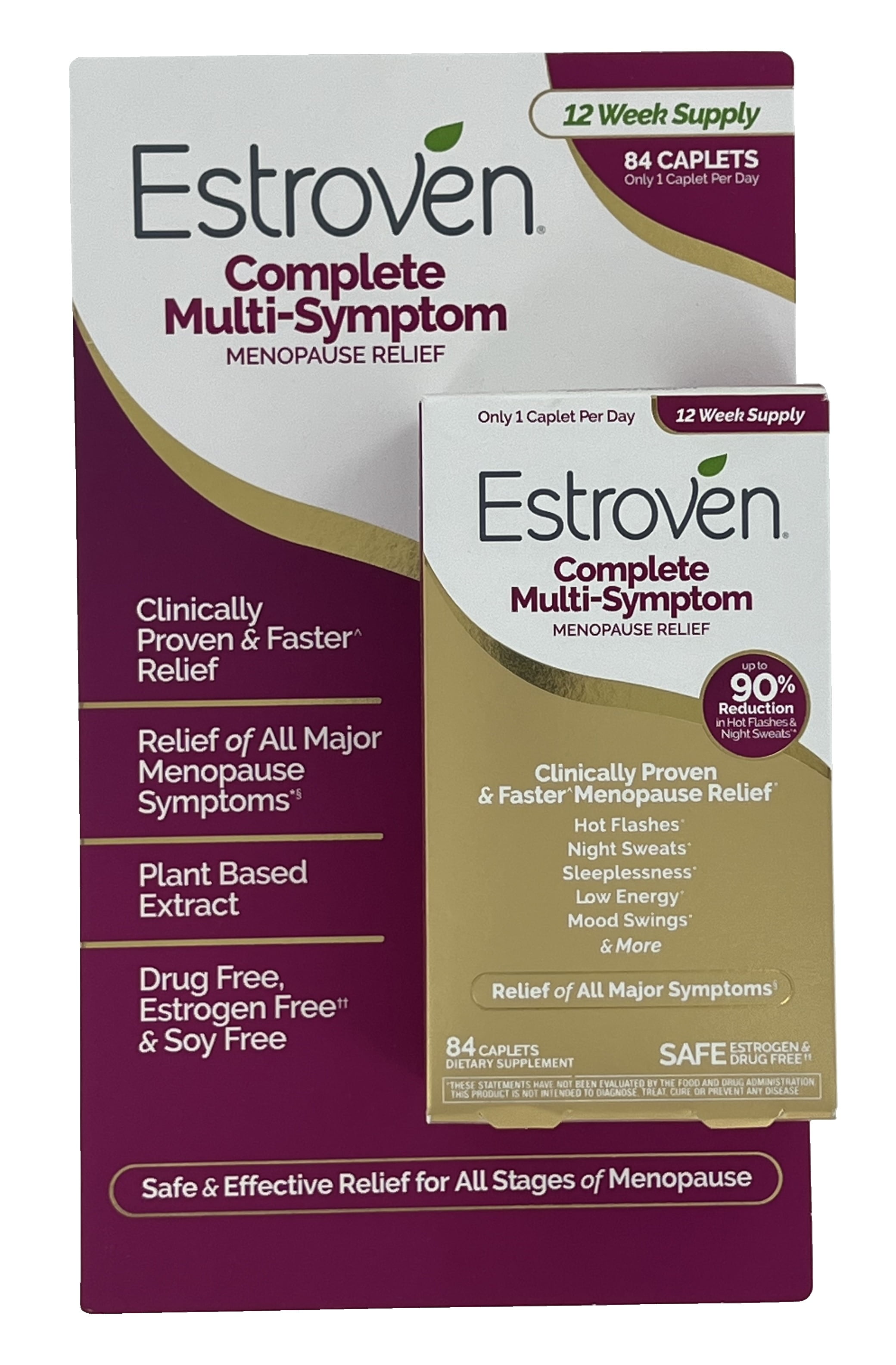 Estroven Complete Multi-Symptom Menopause Relief, Hot Flash and Night ...