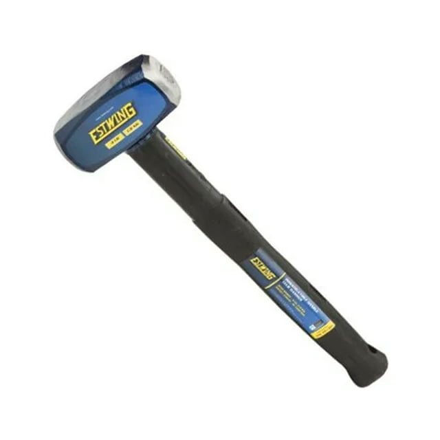 Estwing 4 Pound Head Hard Face Sledge Hammer with 16 Inch Fiberglass ...