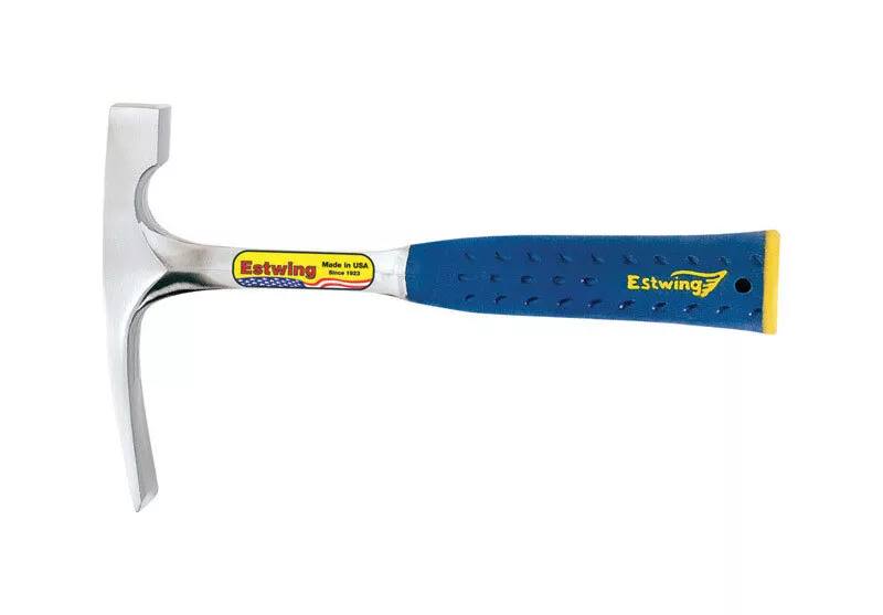 Estwing E3-20BLC Bricklayer/Chisel Edge Rock Pick 20 oz. with Steel ...
