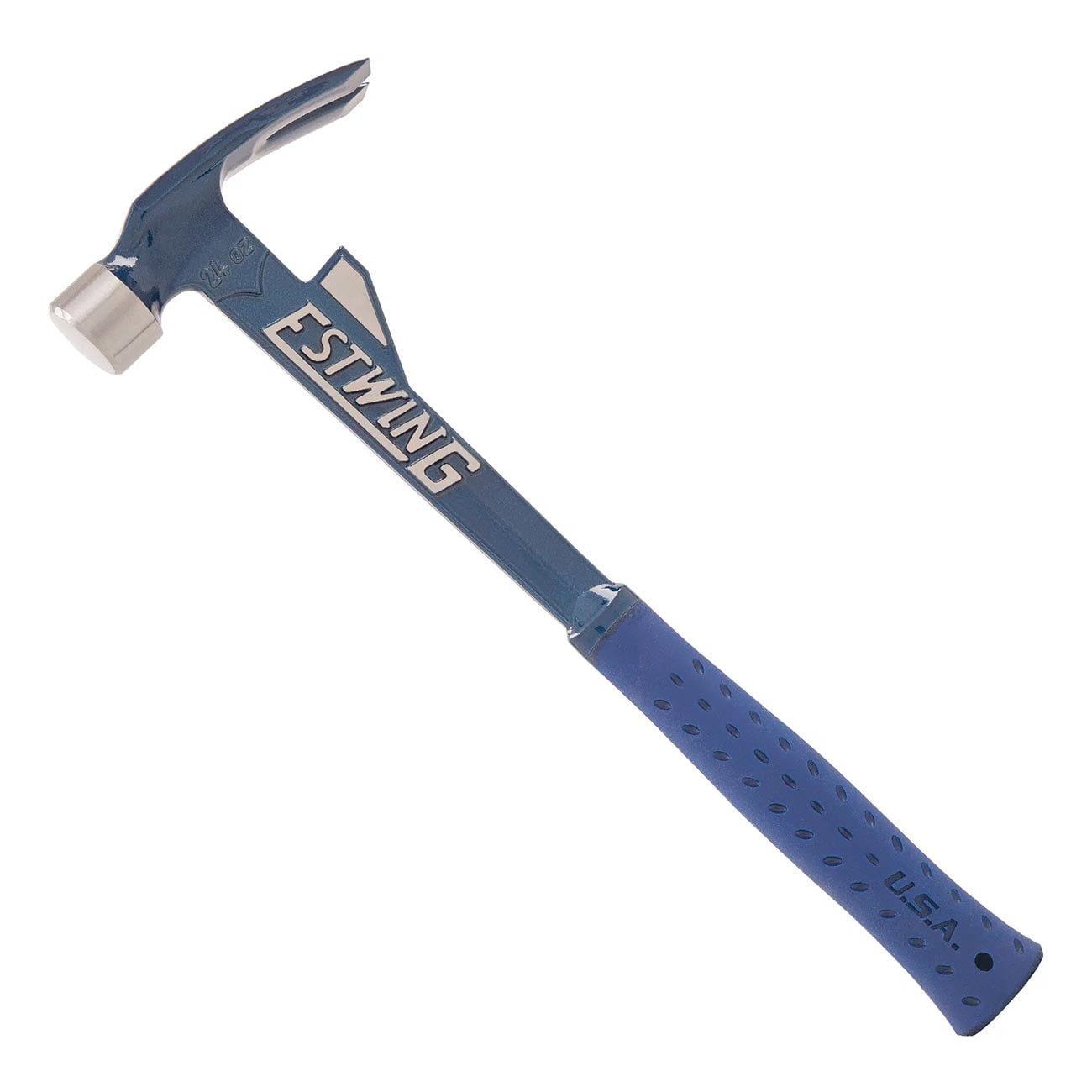 Estwing 24 oz. Smooth Face Hammertooth Hammer with Nylon-Vinyl Grip ...
