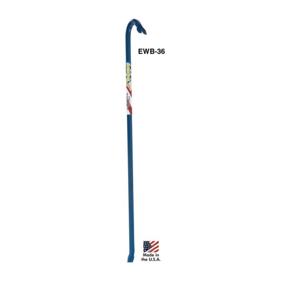 Estwing EWB-36 3/4-In x 30-In Gooseneck Wrecking Bar with Angled Chisel ...
