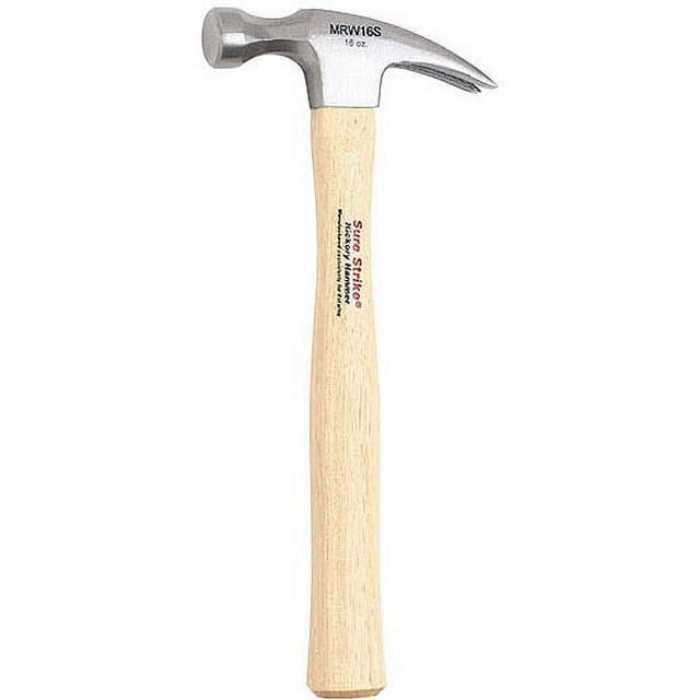 Estwing MRW20S 20 oz All Steel Sure Strike Rip Claw Hammer with Wood ...