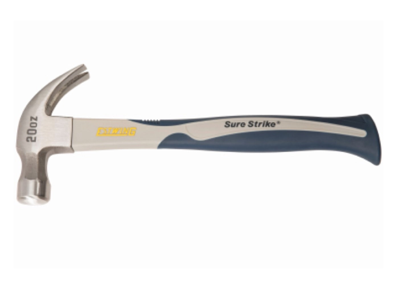 Estwing SSCF20C Sure Strike Carbon Fiber Curved Claw Hammer, 20 Oucne ...
