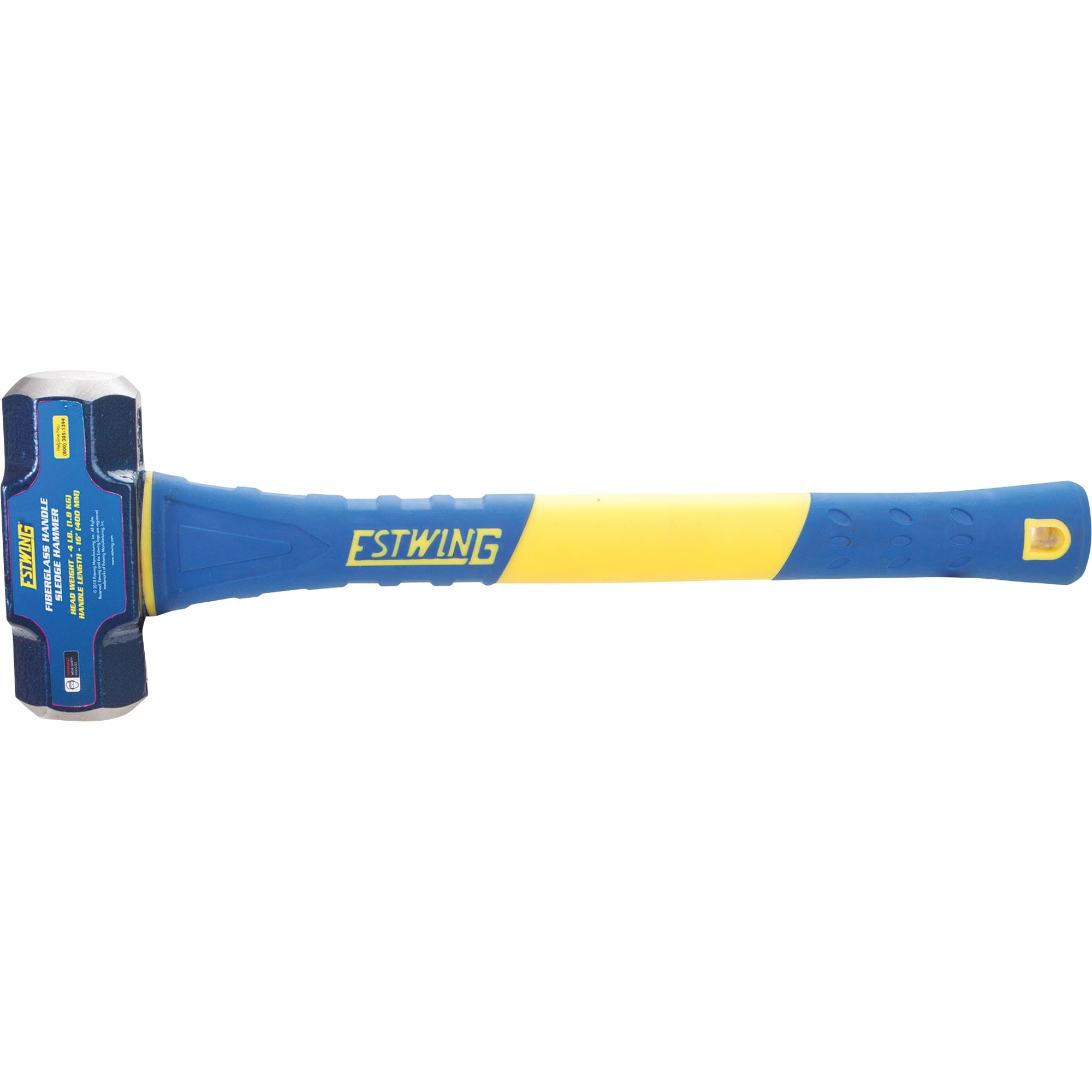 Estwing 4 lb Sledge Hammer with 16" Fiberglass Handle - Walmart.com