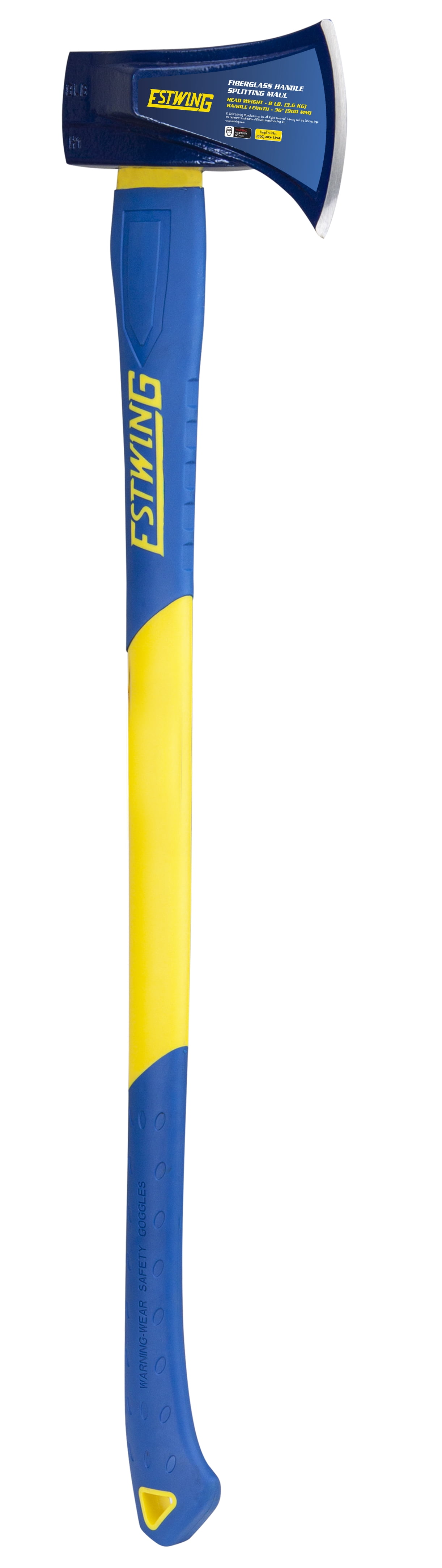 Estwing, Maul, 8 lb, with 36 inch Fiberglass Handle - Walmart.com