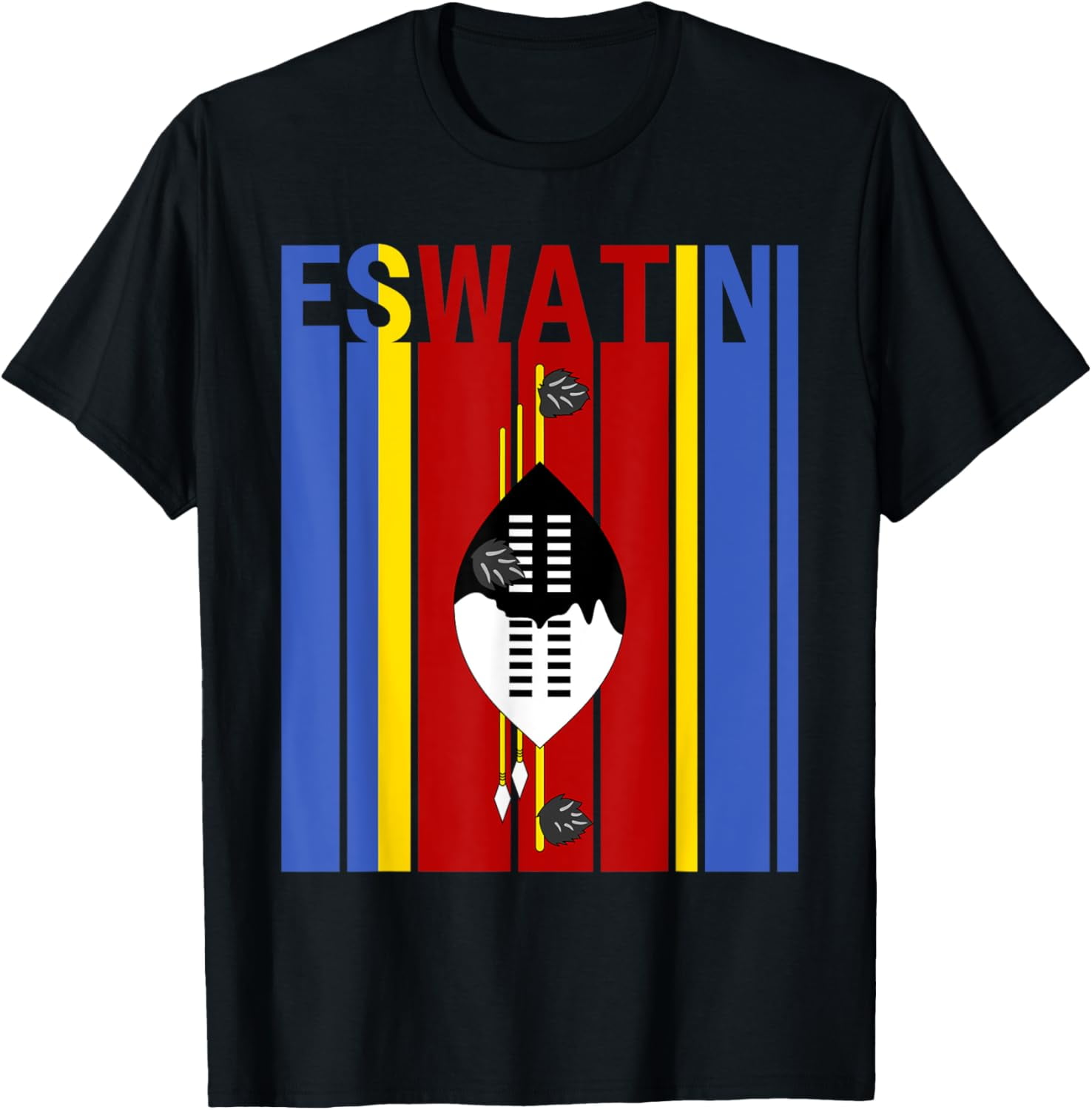 Eswatini Flag T-Shirt - Walmart.com