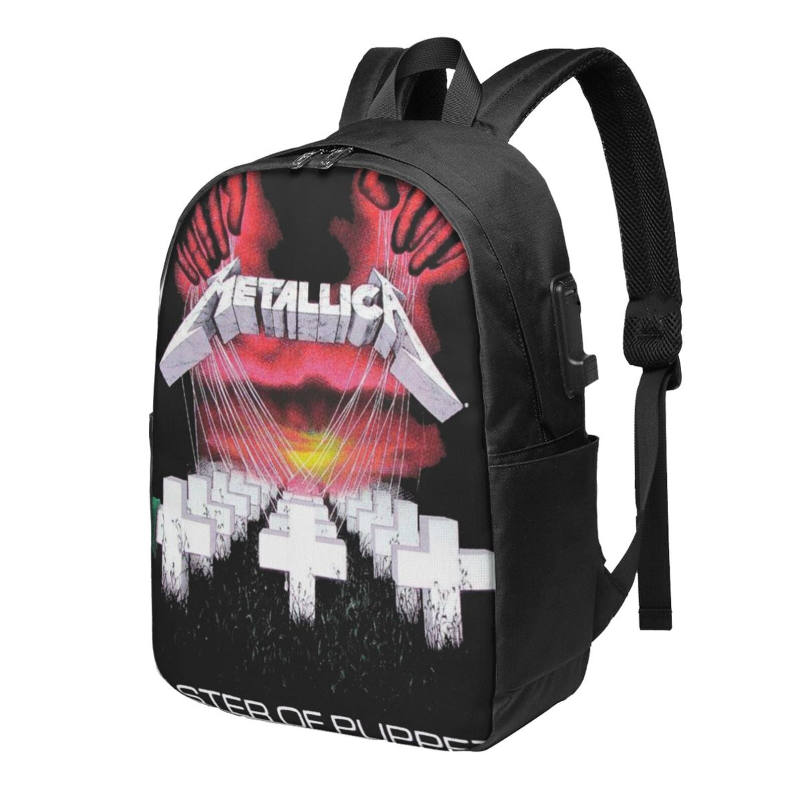 Etallica Master Of Puppets Backpack Fashion Travel Backpack Laptop ...