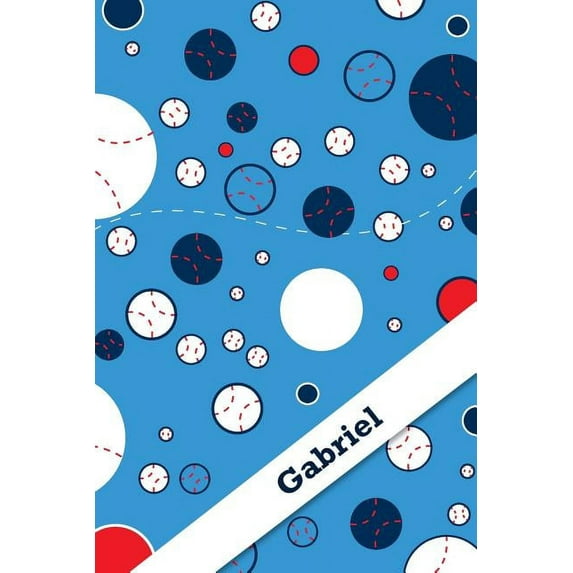 Etchbooks Gabriel, Baseball, Wide Rule, 6 X 9', 100 Pages (Paperback ...