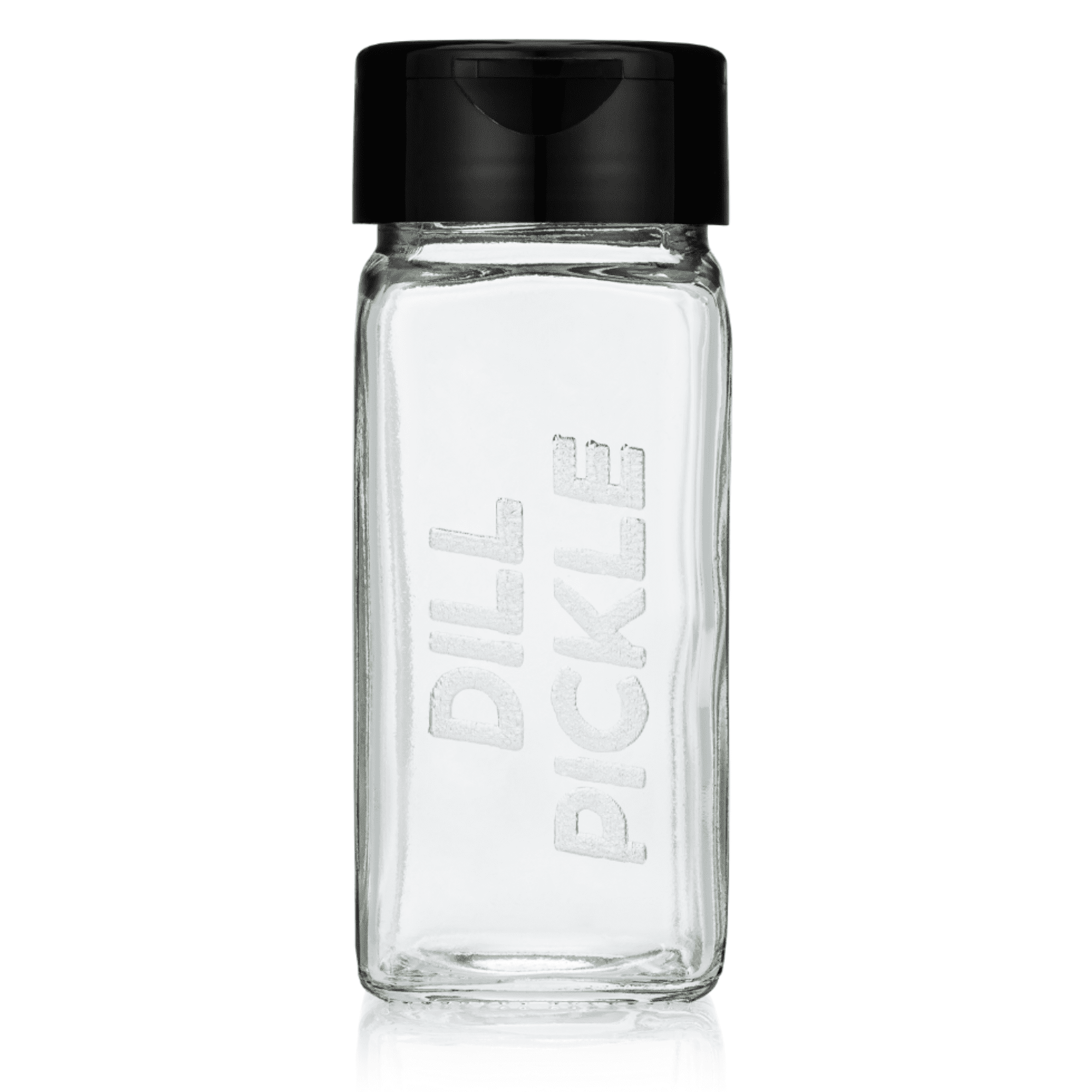 Etched Glass Jar - Laser Etched Dill Pickle Popcorn Seasoning Jar from ...