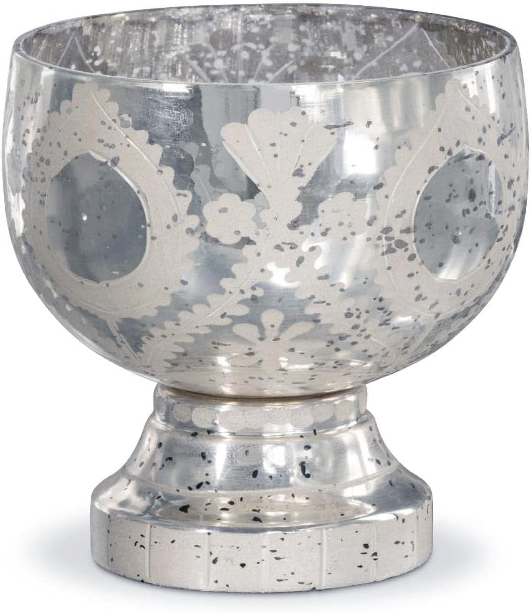 Etched Glass Peacock Compote Vase - Walmart.com Etched Glass Peacock Compote Vase - Walmart.com