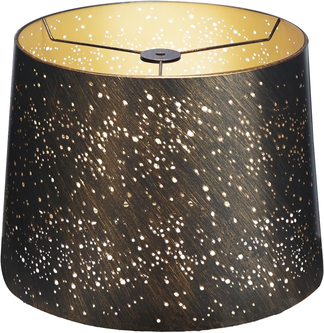 Etched Starlight Metal Lamp Shade Replacement for Table Floor Lamps ...