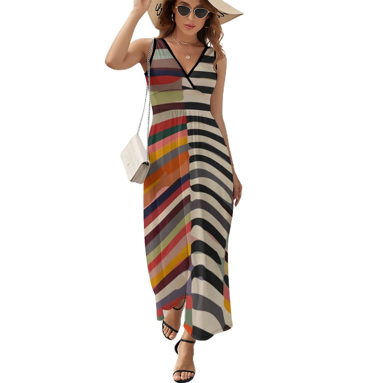 Etchnic Scandinavian Pattern Sleeveless Dress birthday dress for women ...
