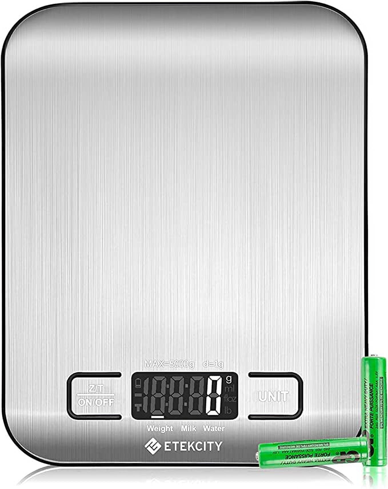Etekcity Food Kitchen Scale, Digital Grams and Ounces for Weight Loss ...