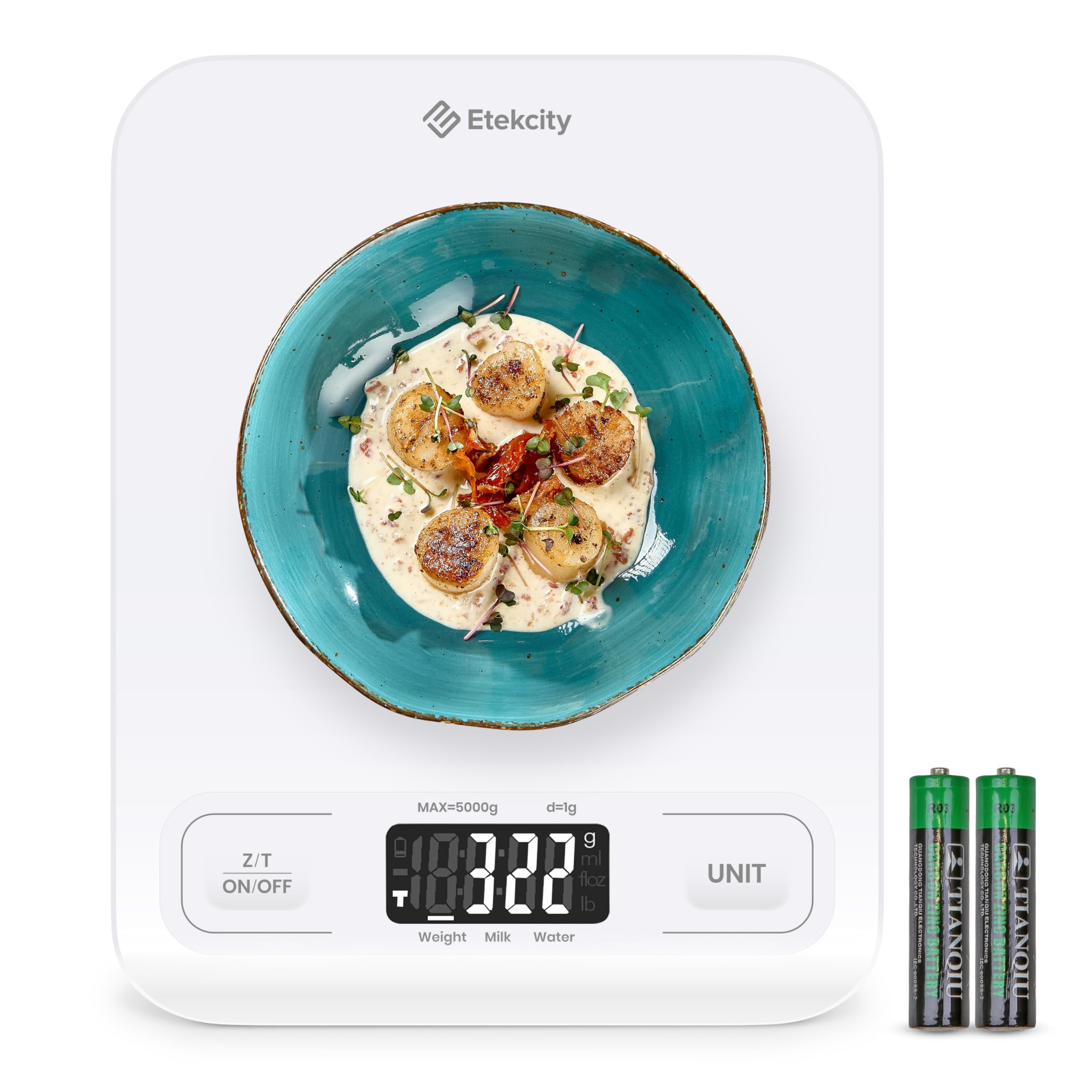 Etekcity Food Kitchen Scale, Digital Mechanical Weighing Scale,Grams ...