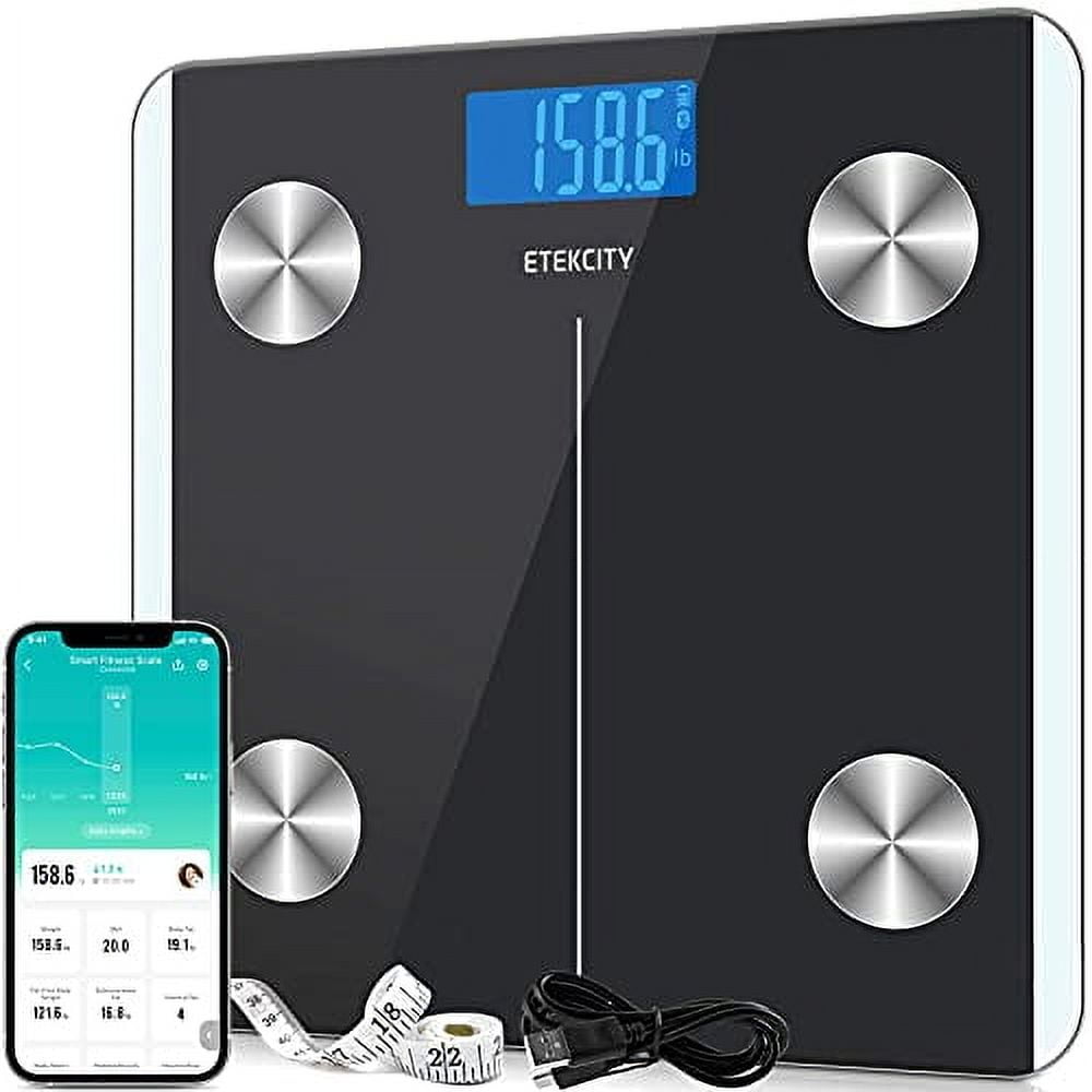Etekcity Scales for Body Weight, Bathroom Digital Weight and Body Fat Scale for BMI ...