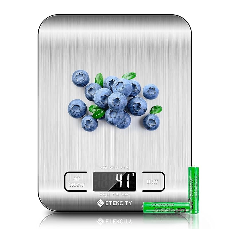 Etekcity Smart Food Kitchen Scale with Nutritional Calculator, Free App ...