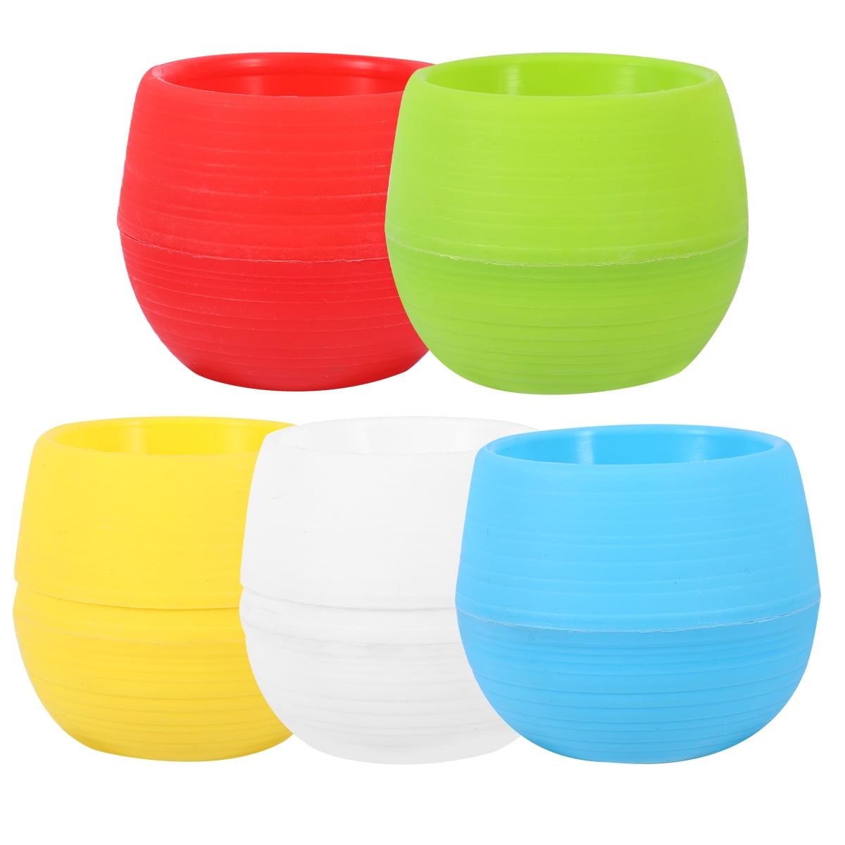 Etereauty 10Pcs Small Mini Pot Clay Ceramic Pottery Planter Cactus ...