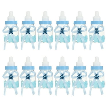12Pcs Candy Chocolate Bottles Box For Girl Boy Baby Shower Party Favors ...