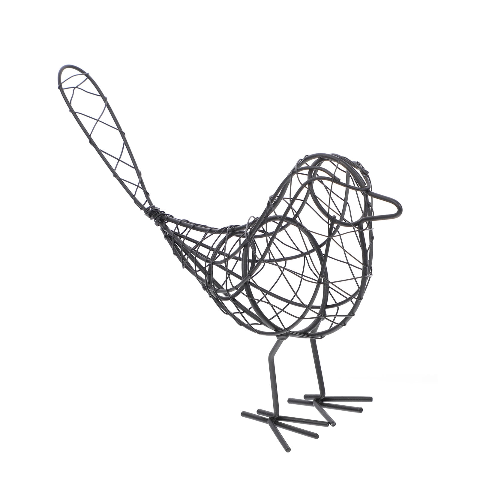 UPOUART Bird Figures Decor Iron For Home 1Set 7.86X6.48X2.36in ...