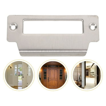 Adjustable Door Strike, 2 Piece, Chrome Plated - Walmart.com
