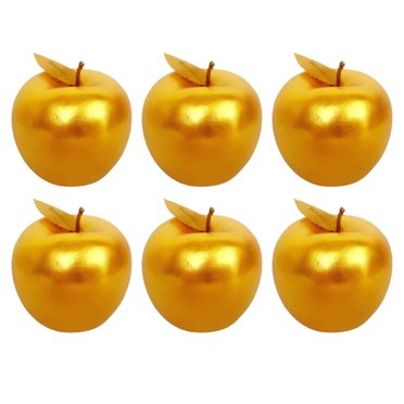 Vasefill 6-Pack Artificial Green Red Pear Pears Fruit Six Pieces Faux ...