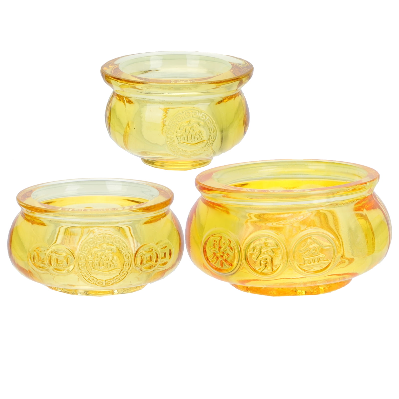 Etereauty Bowl Cup Brass Feng Shui Wealth Potpourri Candles Floating ...